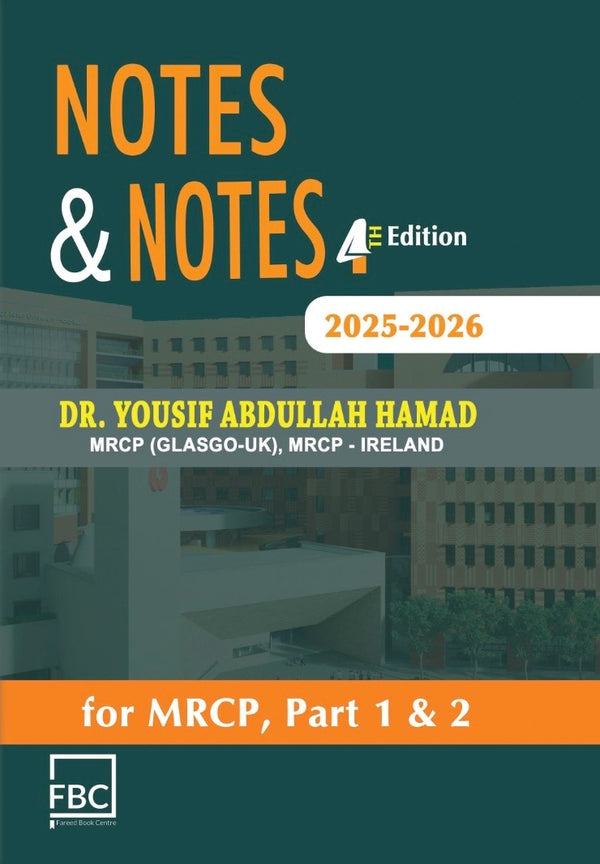 Notes & Notes for MRCP Part 1 & 2 4th Edition 2025 4 Volumes Set Origi ...