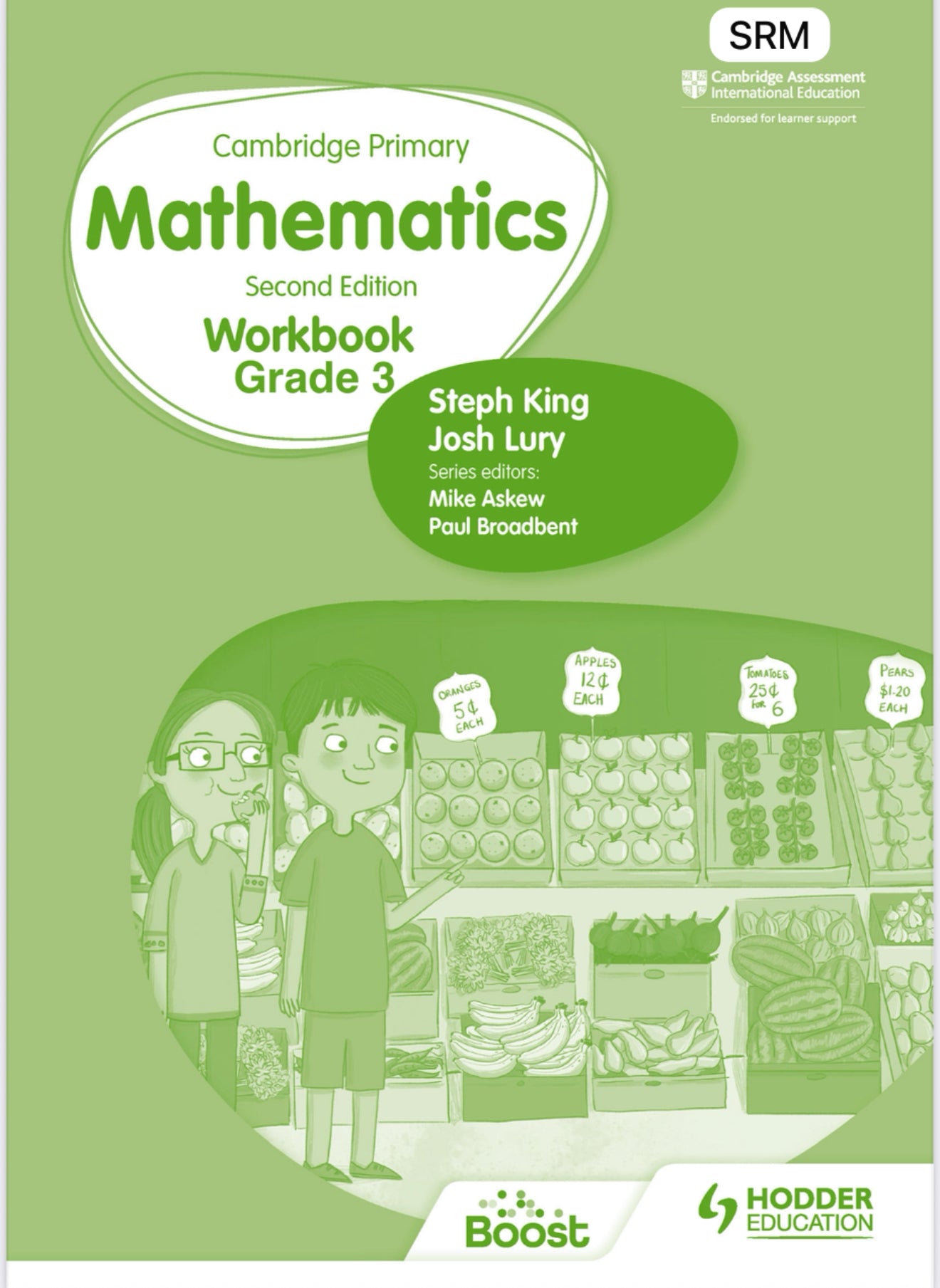 Cambridge Primary Mathematics Workbook Grade 3 2nd Edition SRM Hodder – Javed Books