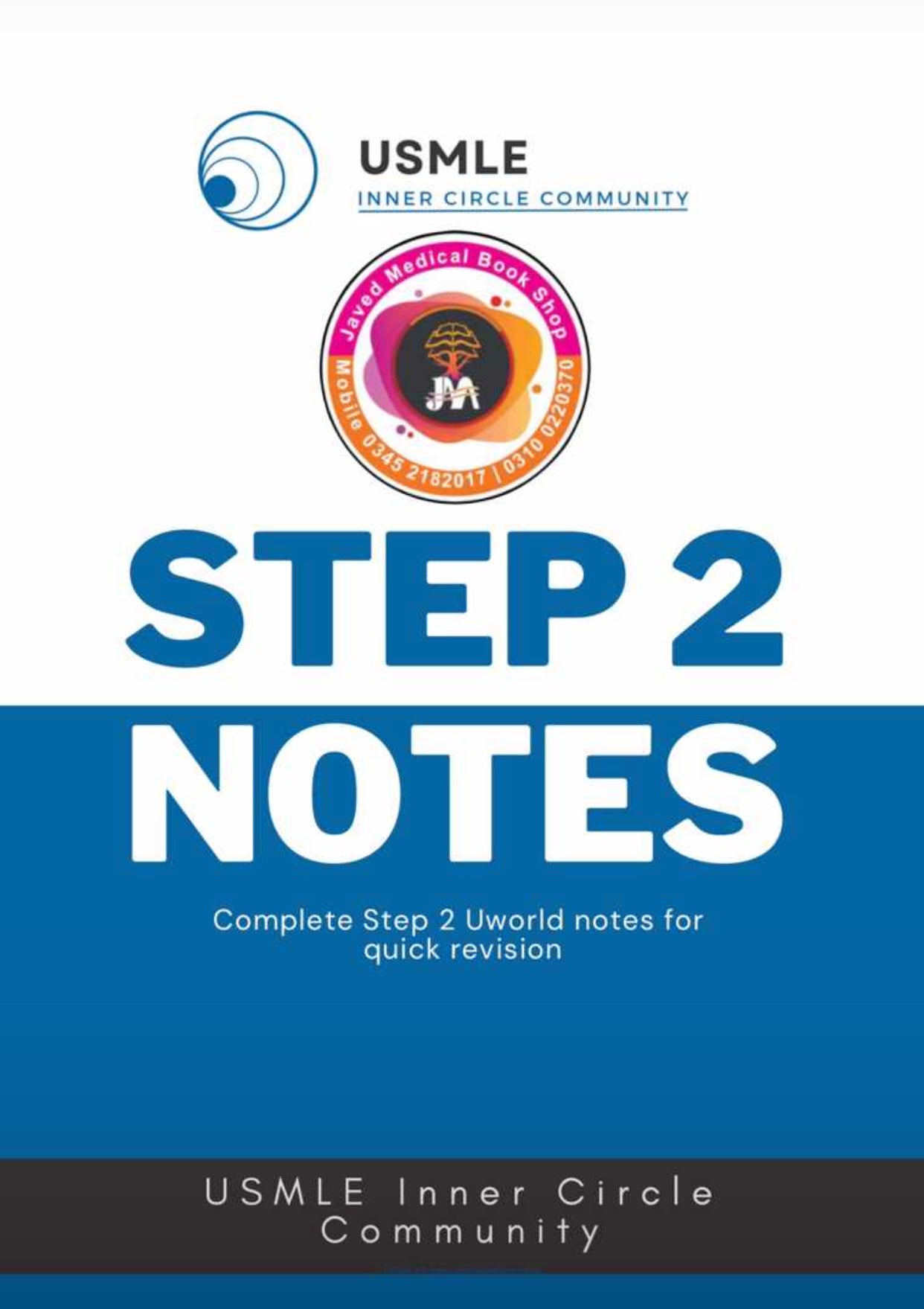 USMLE Inner Circle Step 2 CK Notes – Javed Books